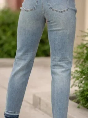 Judy Blue | Jeans | Judy Blue Mid Rise Rigid Magic Release Hem ...